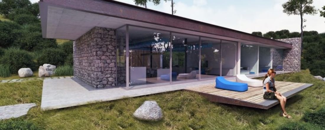 Casa de Campo RD - Luiz Volpato Arquitetura